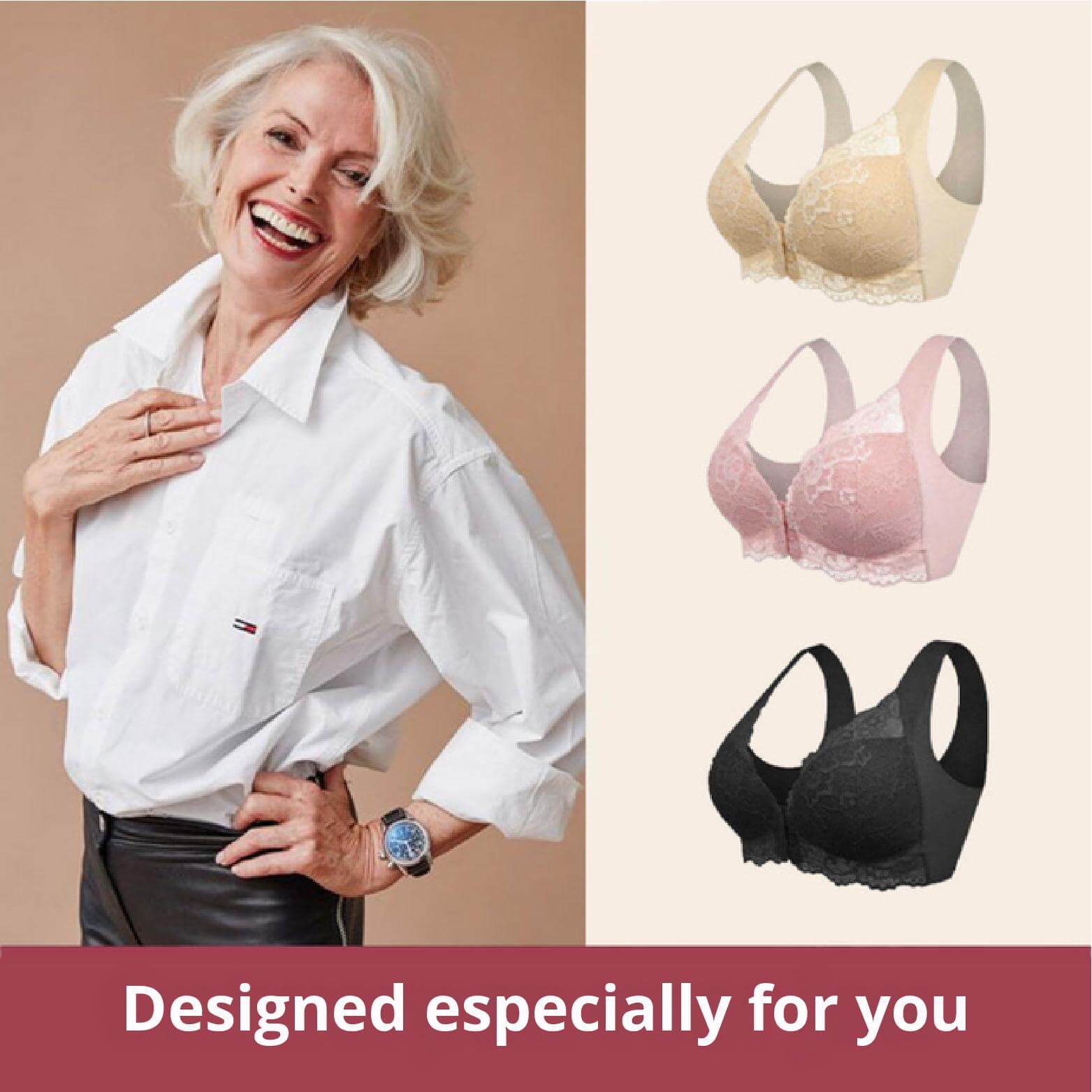 Lisanne™ Ultra Lift Bra with Easy Front Closure | Buy 1 Get 2 FREE ...
